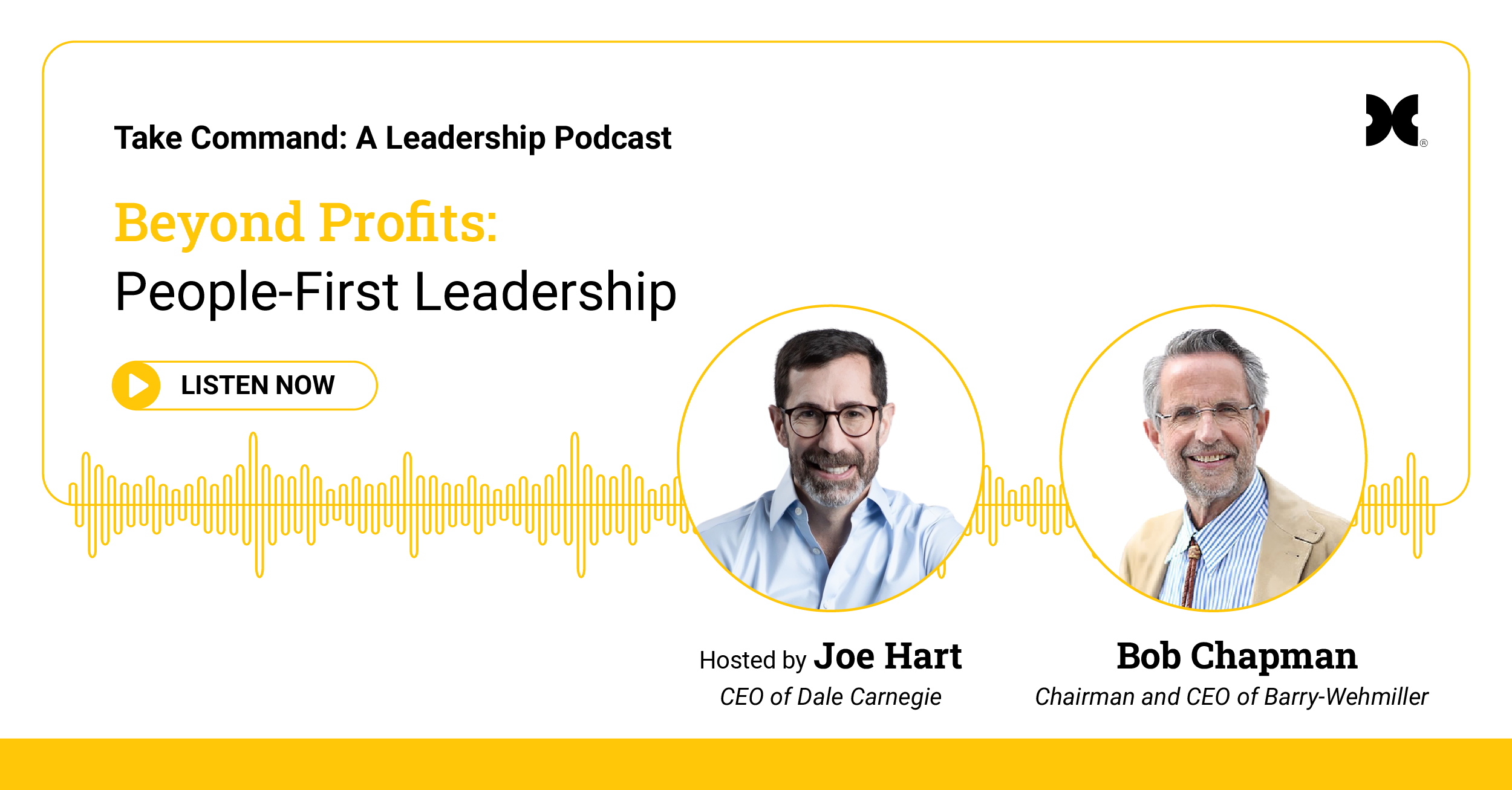 "Take Command: A Leadership Podcast" - Chủ đề: Trên cả Lợi nhuận: Lãnh ...